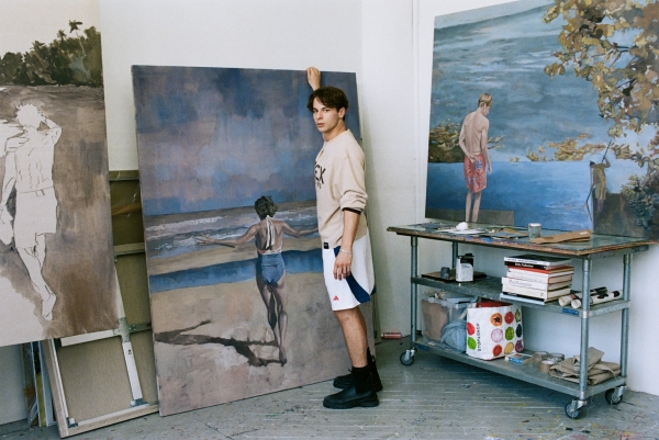 A Rabbit's Foot Emil Sands’ sea-splashed paintings probe the complexity ...
